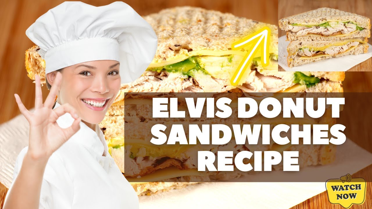 Elvis Donut Sandwiches Recipe #cooking #recipes #Elvis #donuts # ...
