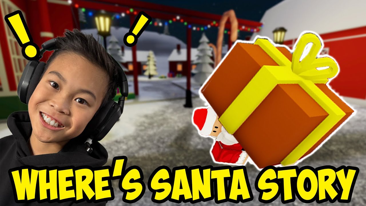 ROBLOX CHRISTMAS DISASTER! in Where's Santa Story! - YouTube