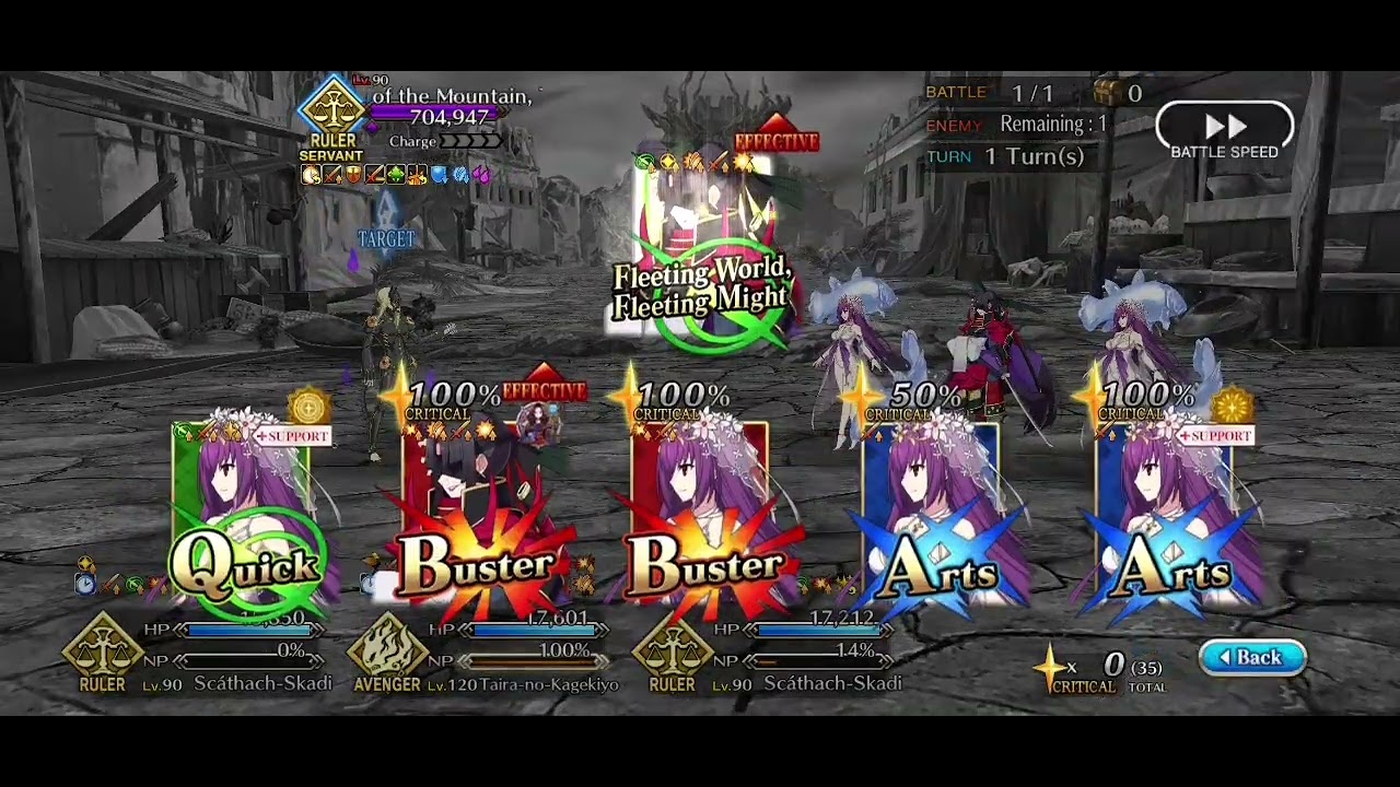 FGO - Lostbelt 7.2 - Black Tez against the "weakest" colour - YouTube