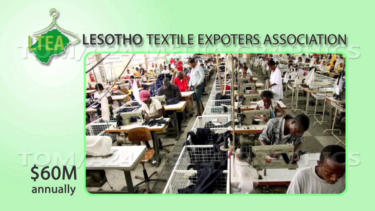 Statistics Graphics Lesotho textile - YouTube