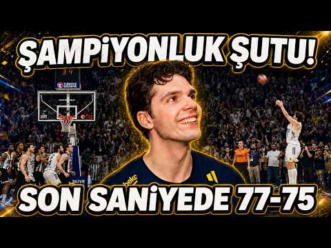 Tarık Anlattı! Şampiyonluğu Getiren Son Saniye Üçlüğü | Beşiktaş 75-77 Fenerbahçe