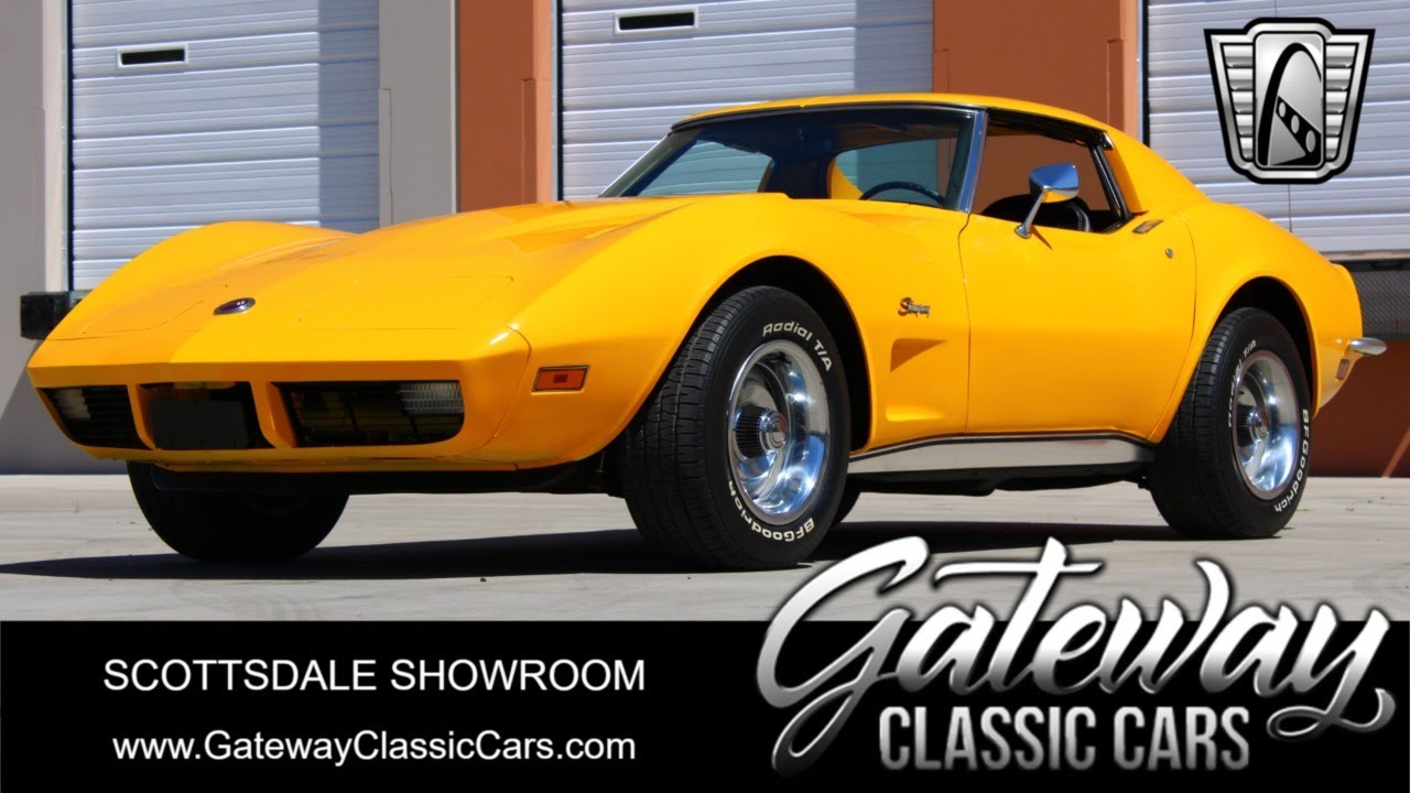 1973 Chevrolet Corvette Stock #1785-SCT - YouTube