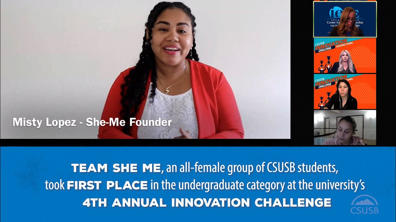 All-female team wins in the undergraduate category at the CSUSB ...