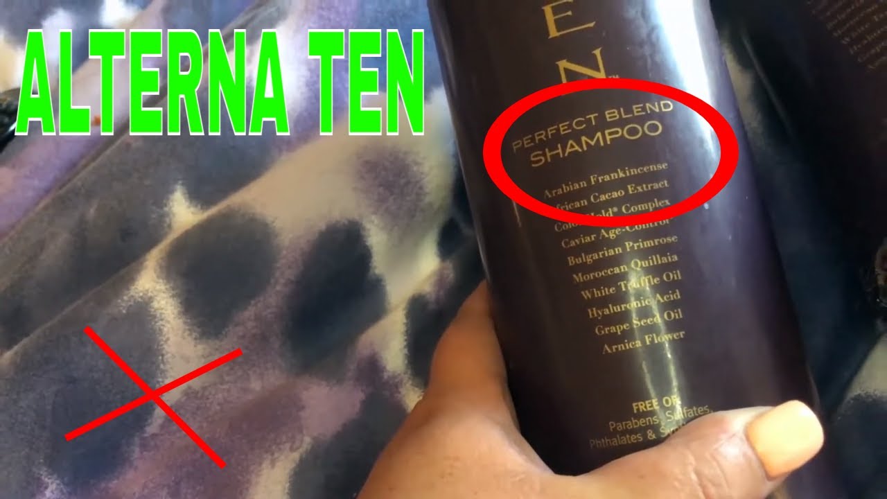 How To Use Alterna TEN Perfect Blend Shampoo and Conditioner Review ...