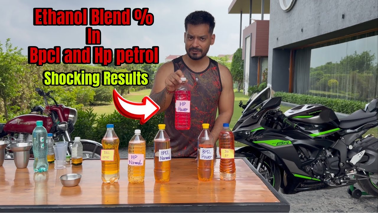 Ethanol Blend %. Test BPCL and HP on 30 August 2025| Is It E20 Fuel ...
