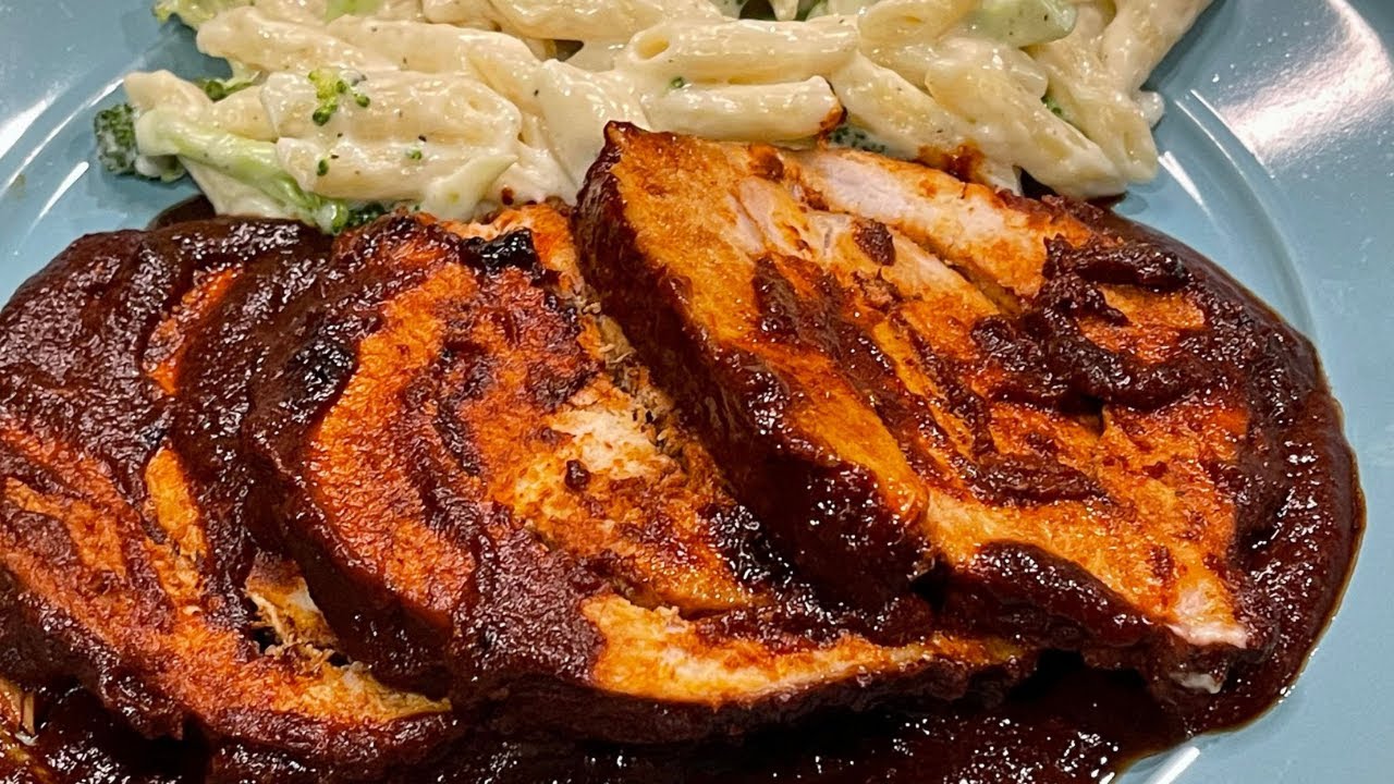 Rico Lomo De Puerco Enchilado Al Horno La Cocina De Sol. - YouTube