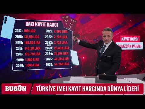 Yurtdışından getirilen telefon kayıt ücreti! IMEİ kayıt ücretinde dünya şampiyonuyuz.