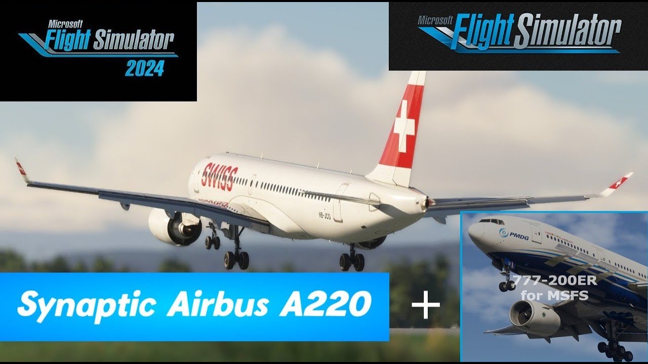 NOUVEAU BOEING 777-200ER PMDG | AIRBUS A220 | FS2020 & FS2024 | English ...