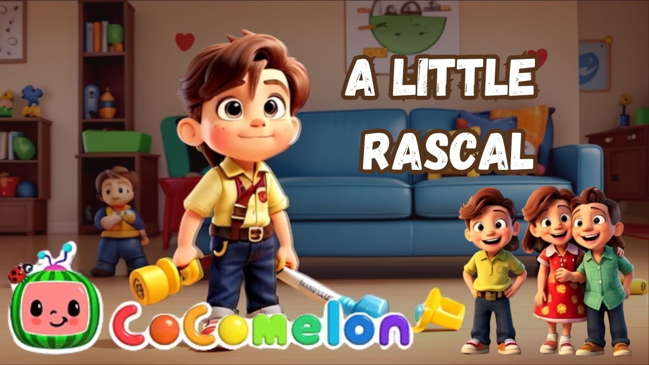 "A Little Rascal - Delightful Kids Poem | Rhyme & Riddle Magic - YouTube