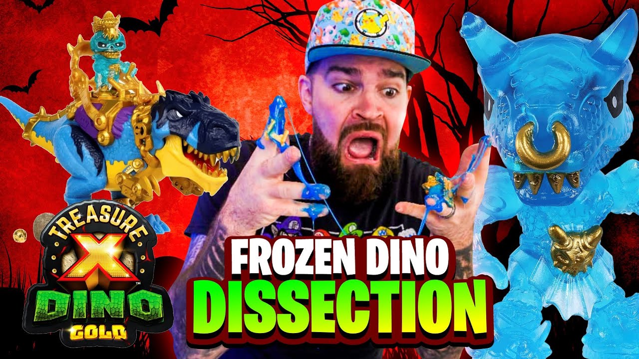 Hilarious Treasure X Dino Gold Unboxing! Epic Dissection Adventure ...