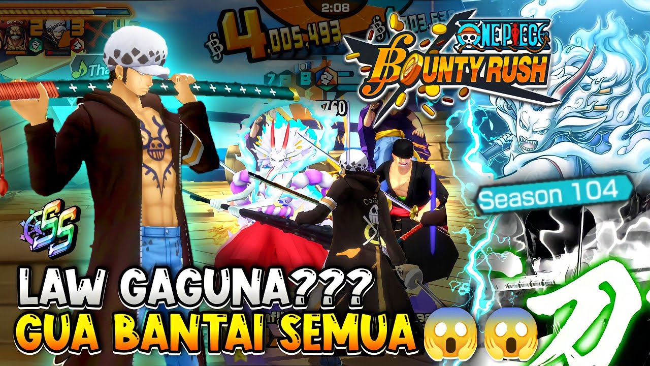 LAW DRESSROSA VS EVERYONE SEASON 104 !! GAK NGOTAK RATAIN CHAR SS ...