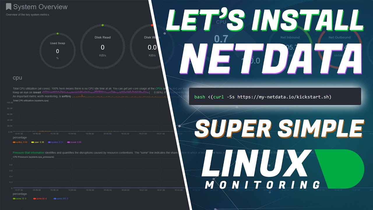 I Installed Netdata on my Open Media Vault NAS - Wait Until You See What I do Next - YouTube