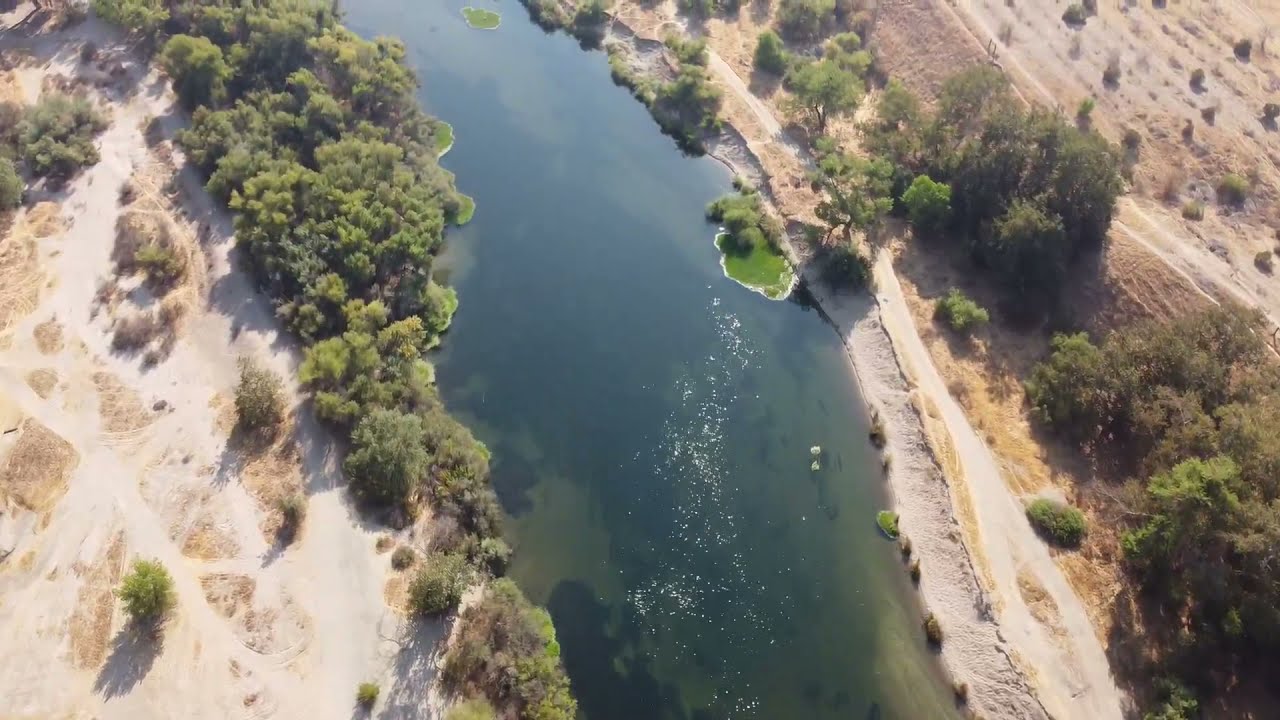 Aerial Drone Video - Riverbottom Park - Fresno, CA - PART 1 - YouTube