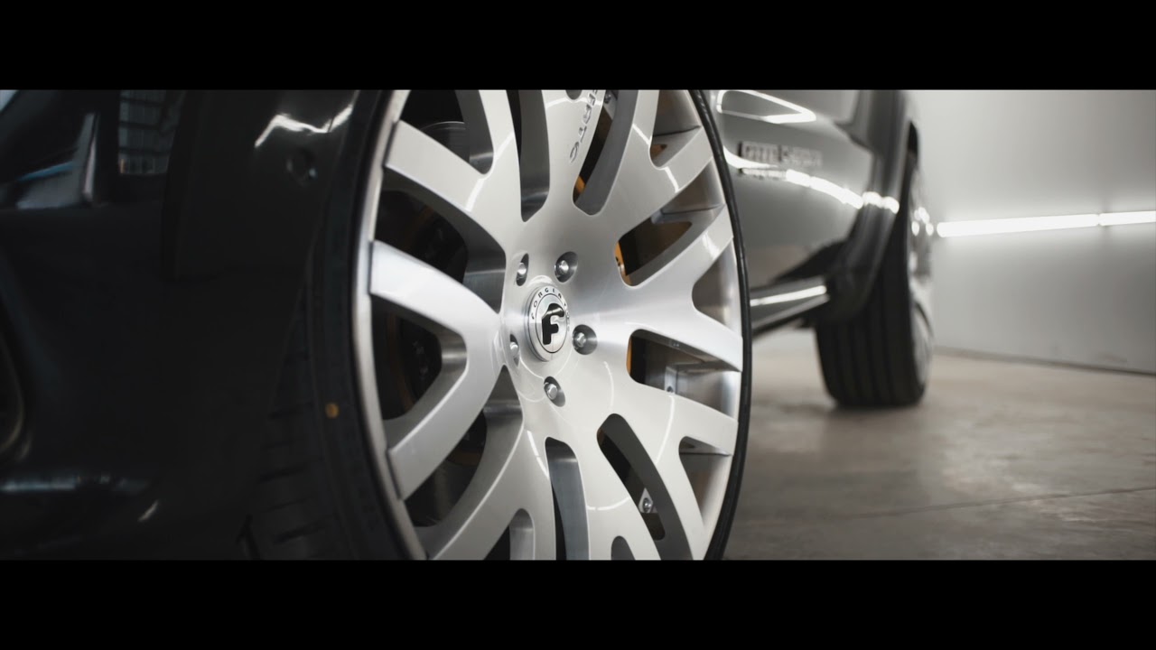 SRT Jeep Track Hawk on Forgiatos - YouTube