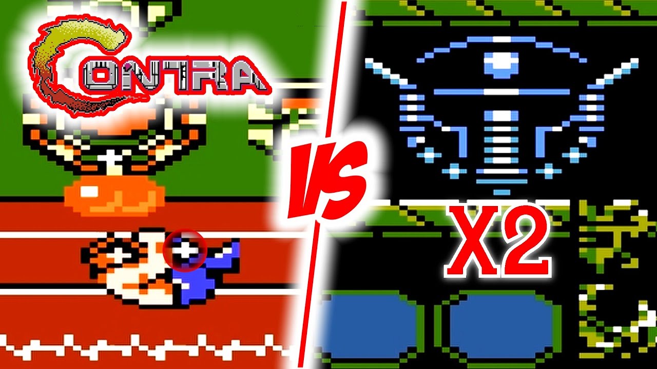 Contra but I can't stop Jumping in Base 2 - YouTube