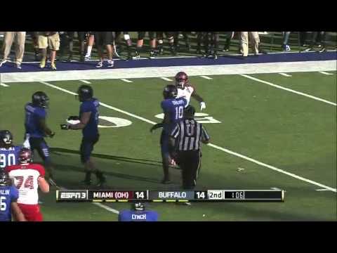 Andrew Hendrix - Miami (Ohio) Football - QB - 2014 Buffalo Game - YouTube