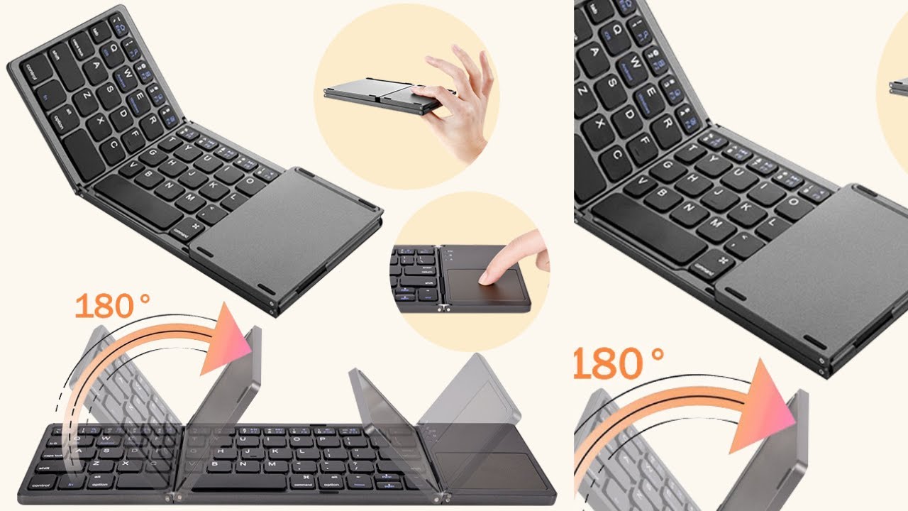 😍 Folding Mini Keyboard - YouTube