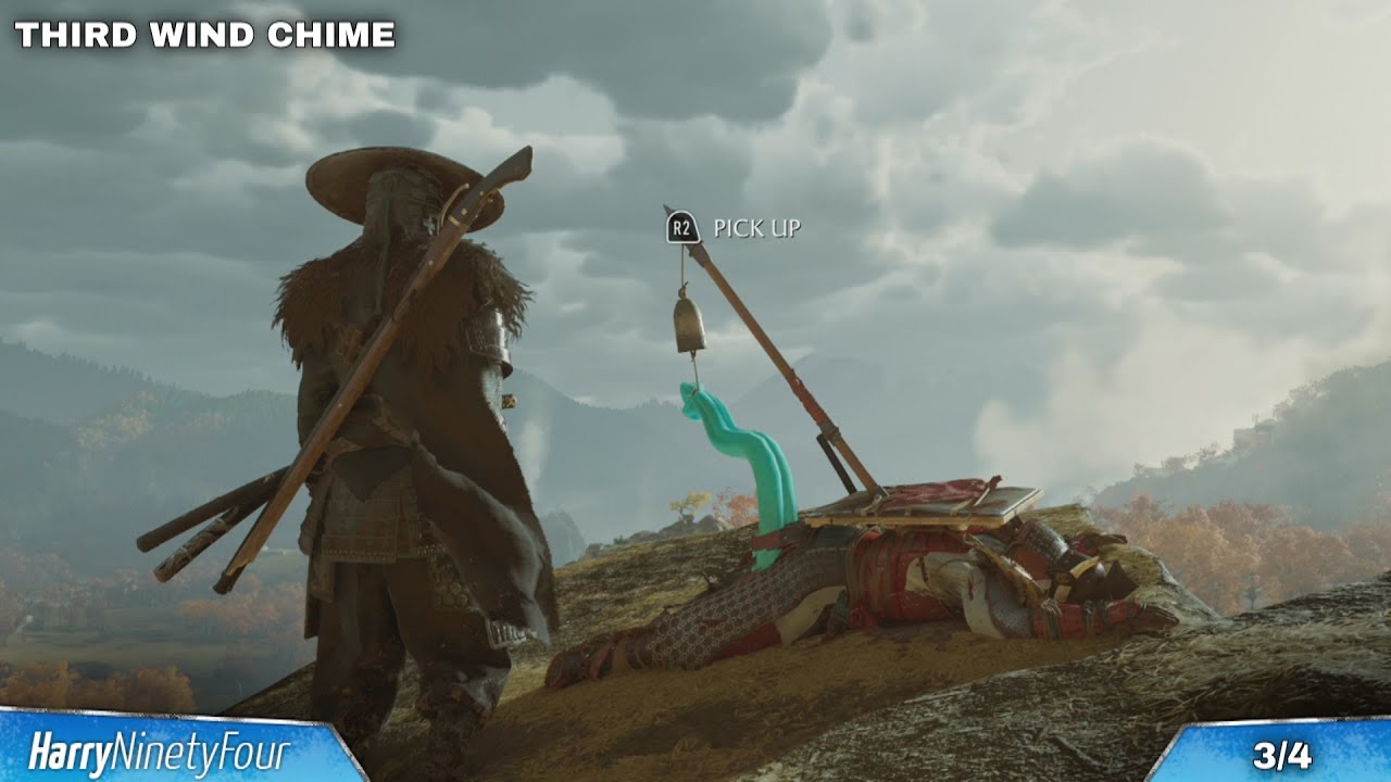 Ghost of Yotei - All Wind Chimes Locations Guide (The Undying Samurai) - YouTube