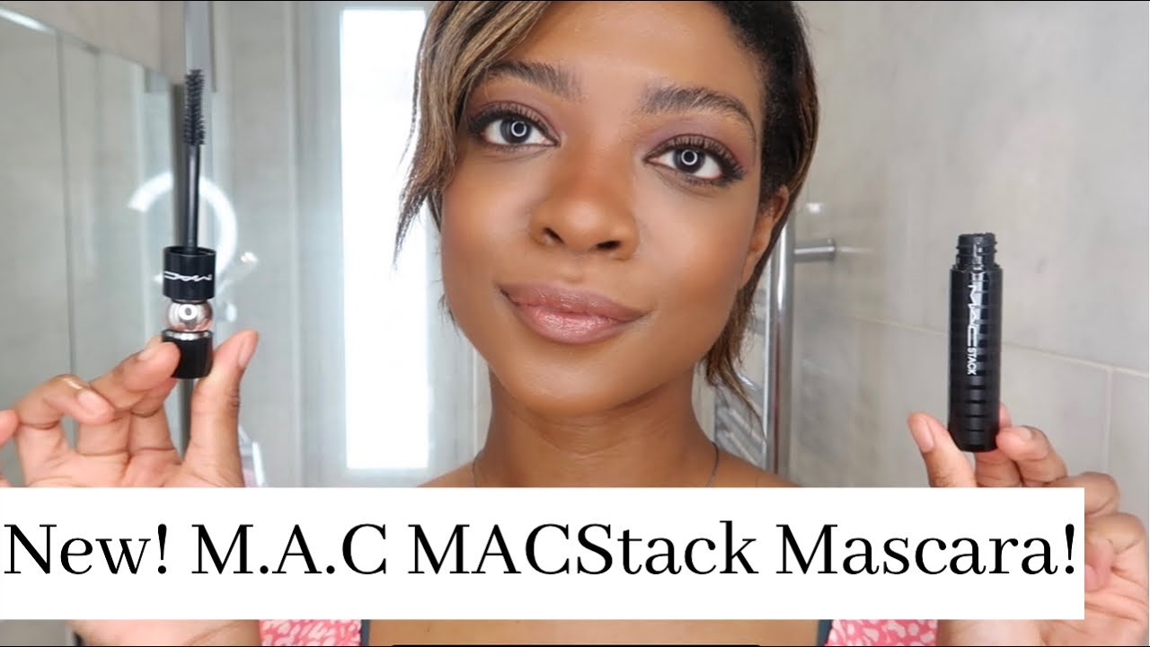 New! M.A.C MACStack Mascara | Review, Swatches + Demo - YouTube