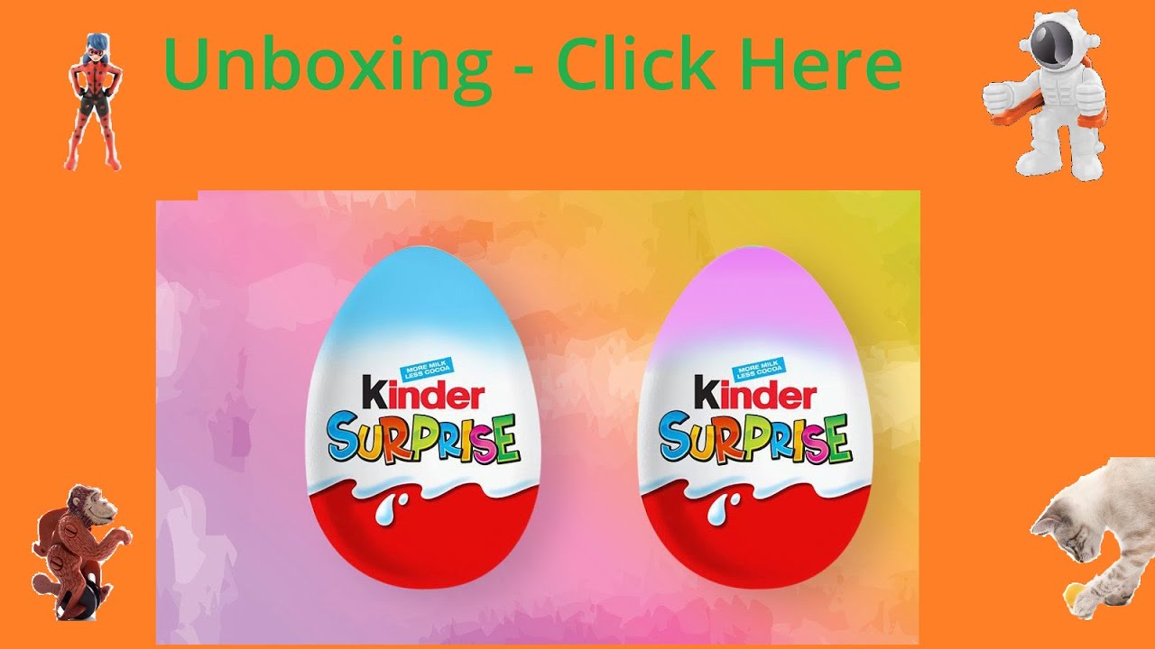 Kinder Surprise Unboxing: Exciting Toy Treasures for Kids to Discover ...