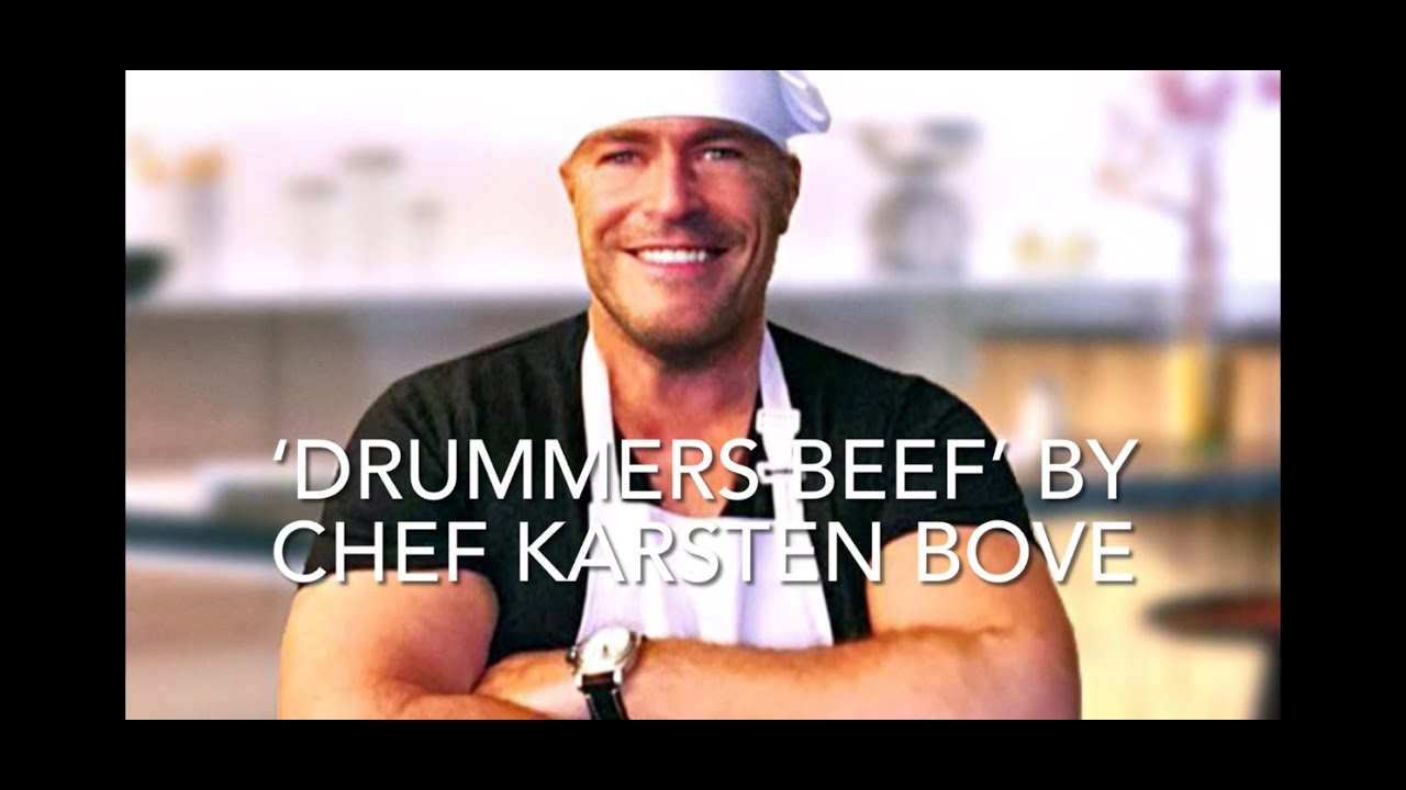 DRUMMERS Beef by Chef Karsten Bove! ⚠️ - YouTube