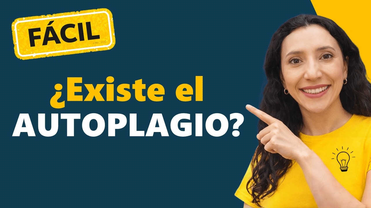 😎 Qué es el auto-plagio y cómo evitarlo - Investigar es fácil 😎 - YouTube