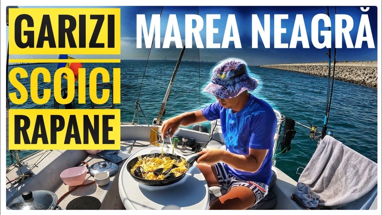 Am facut Paste cu Garizi, Rapane si Scoici din Marea Neagră. - YouTube