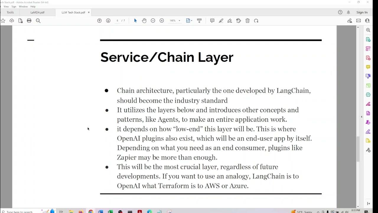 Langchain: Emergence of the LLM Tech Stack - YouTube