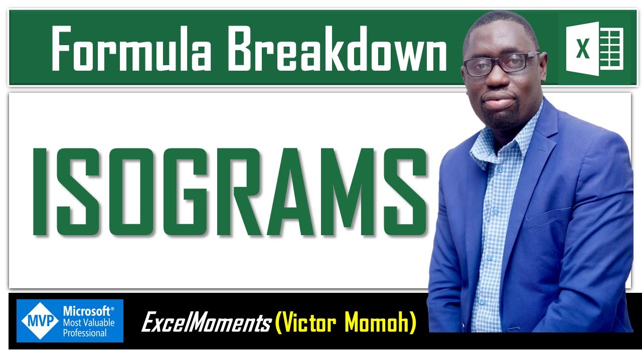 Excel Formula Challenges Isograms Youtube 6666