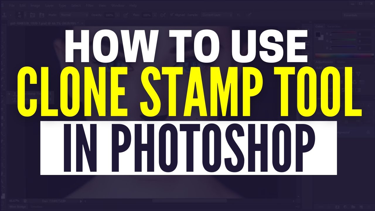How To Use Clone Stamp Tool In Photoshop (2025) - YouTube