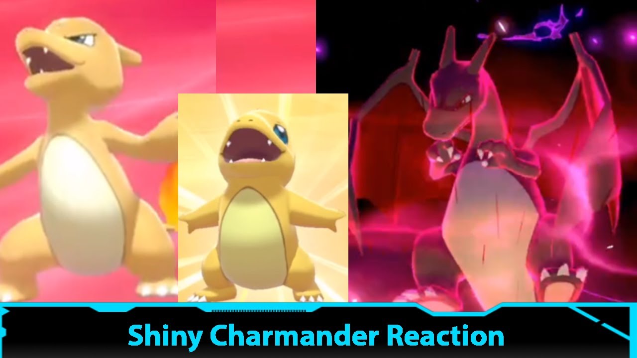 Pokemon Sword - Shiny Charmander Reaction and Showoff - YouTube
