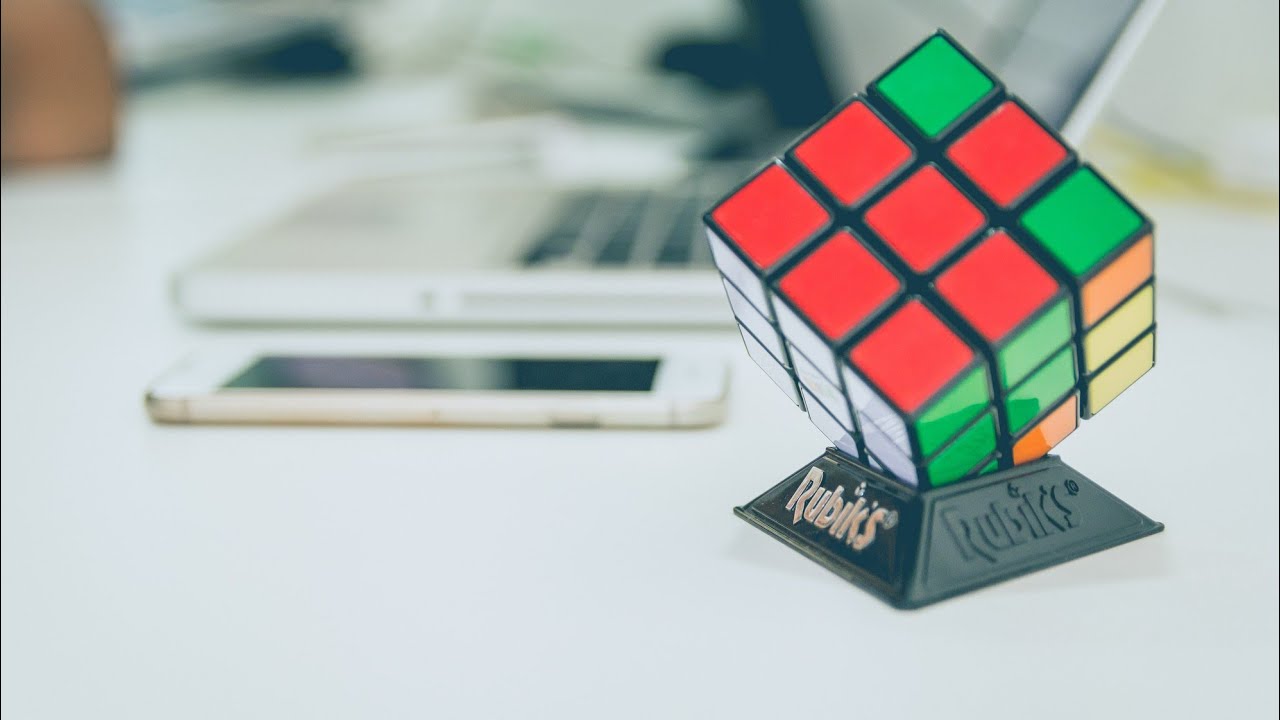 Rubics cube game (easy to solve) - YouTube