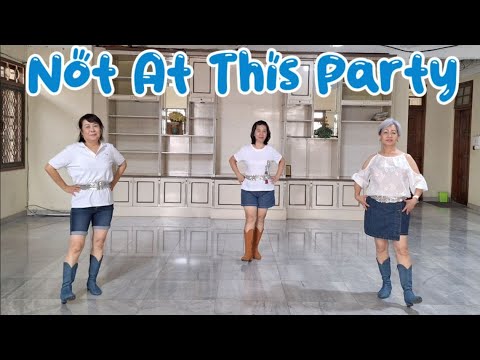 Not At This Party. Line Dance - YouTube