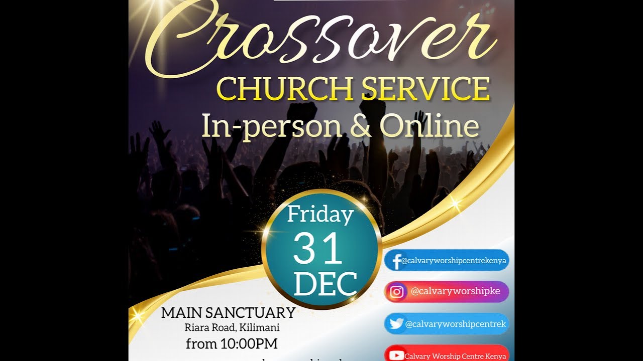 CROSSOVER SERVICE 2021 - YouTube