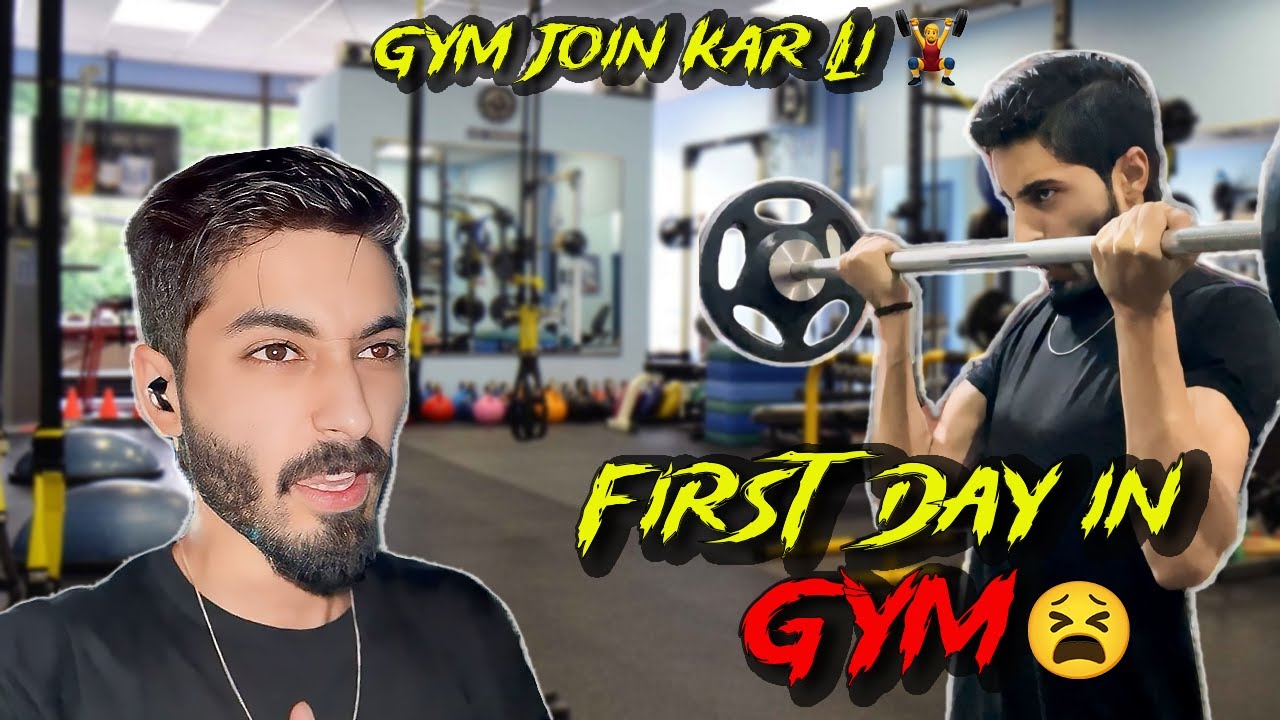 Gym Join Kar li | 1st Day in Gym Vlog 🏋🏼😮‍💨 - YouTube