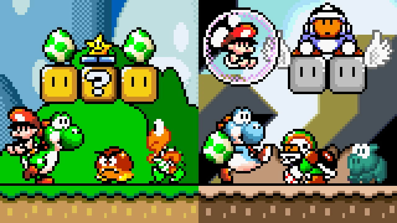 Super Mario Bros. X2 (SMBX 2.0) - Yoshi's Island - Styled Yoshi (SMW ...