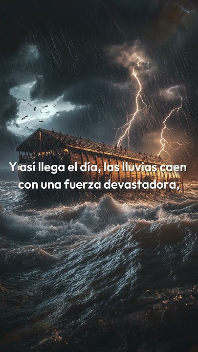 El Gran Diluvio: La Historia del Arca de Noé #fypシ゚ #fyp #parati # ...