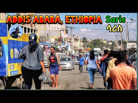 Best Addis Ababa Walking Tour (Saris). በጥንታዊውና ደማቁ የሳሪስ ሰፈር አብረን እንጓዝ ...