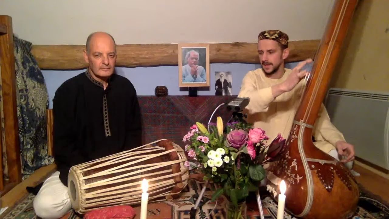 Dhrupad Virtual Concert n° 6 - Night Ragas - Jérôme Cormier & Gérard ...