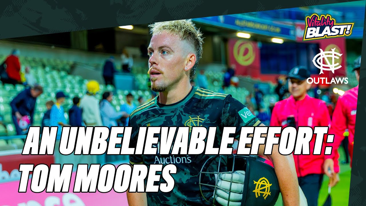 AN UNBELIEVABLE EFFORT | Tom Moores Post-Match Reaction | Notts Outlaws ...