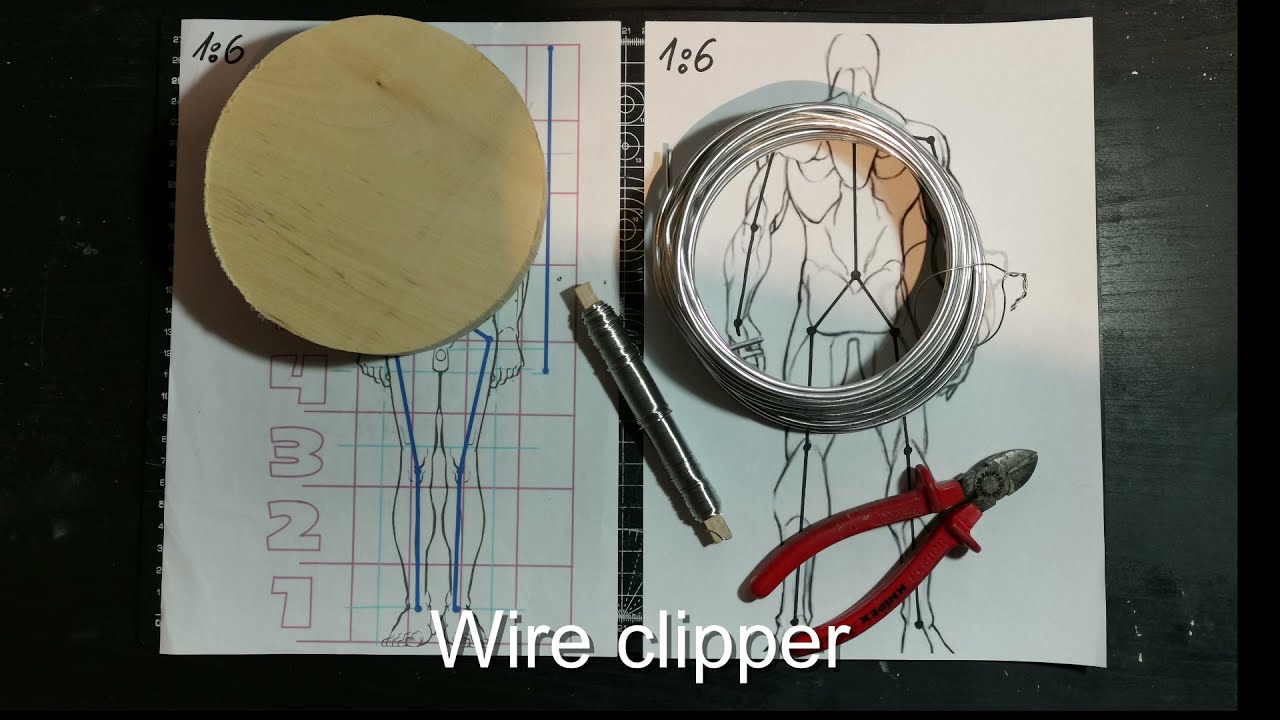 How to build an Armature for Sculpting & Modelling in Clay - YouTube