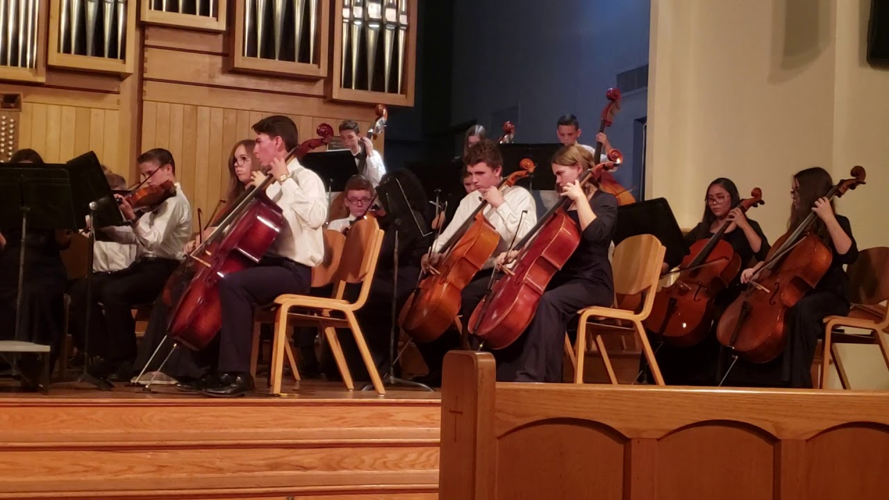 Fall concert - Blake on cello - YouTube