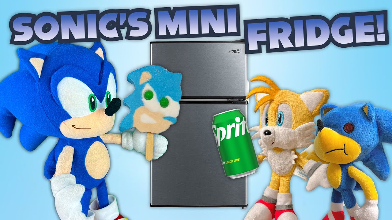 Sonic Plush: Sonic's Mini Fridge! - YouTube