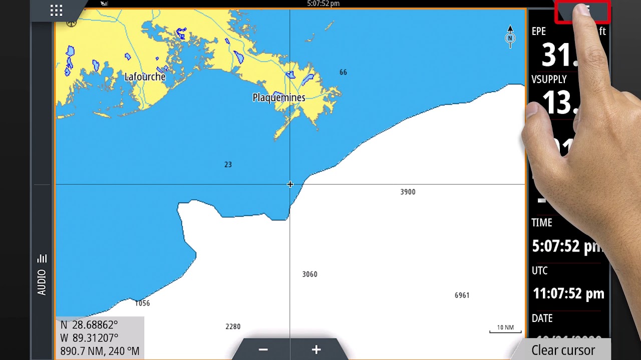 How to display the plankton features | Fish Mapping | SiriusXM Marine ...