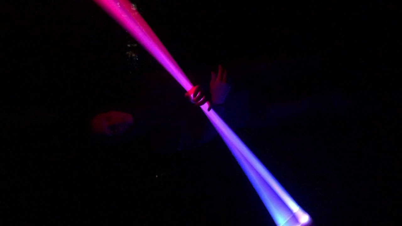 LED staff spinning in Kratovo 2019 - YouTube