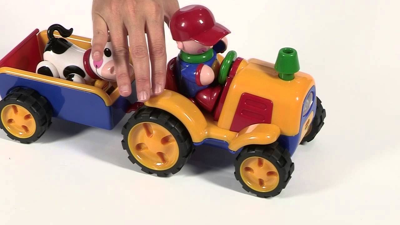 Tolo First Friends Tractor and Trailer, from Reeves International - YouTube