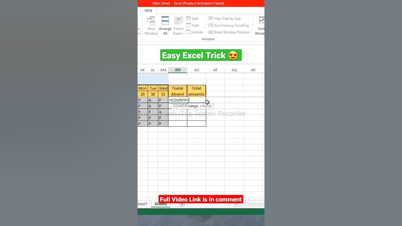 #exceltricks 😍 #excel #exceltips #mexcel #excelsolutions #excel365 #youtubeshorts #shorts #short ...