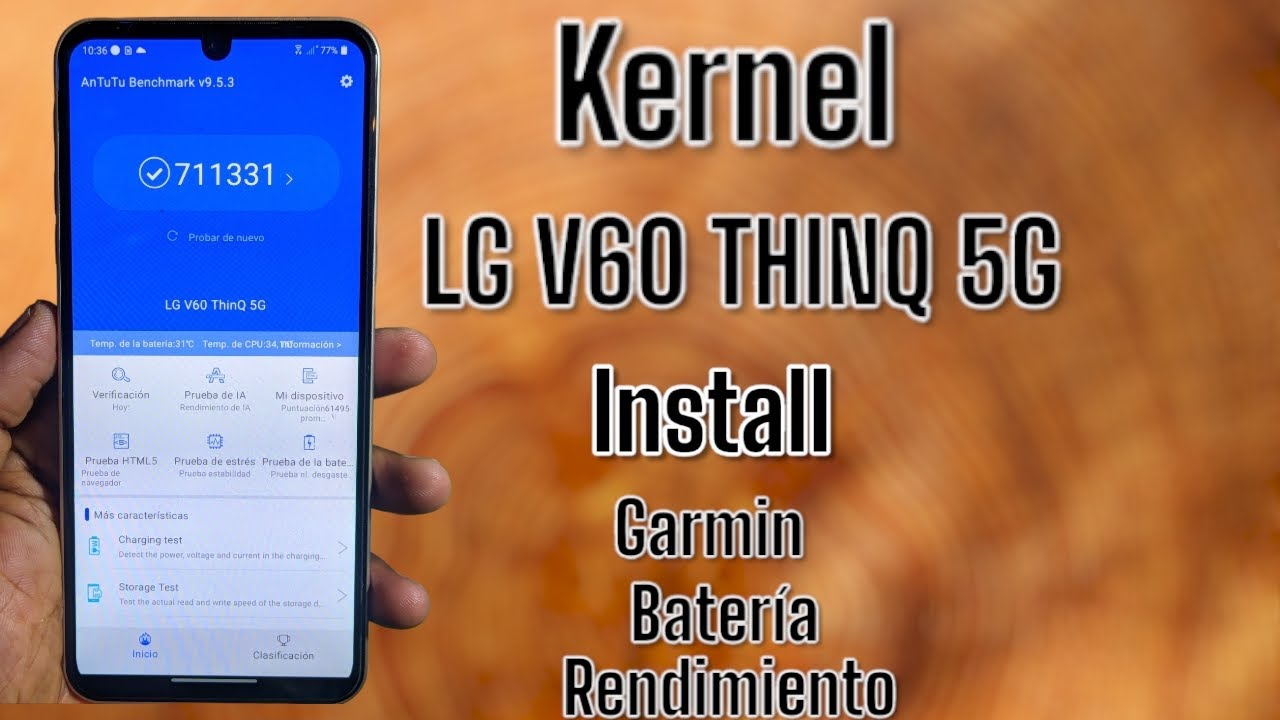 El Mejor Kernel LG V60 máximo Rendimiento - YouTube