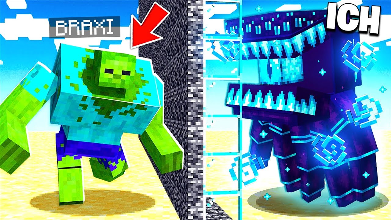 Ich PRANKE mit BOSS MONSTER in einem MUTANTEN MOB BATTLE! in Minecraft ...