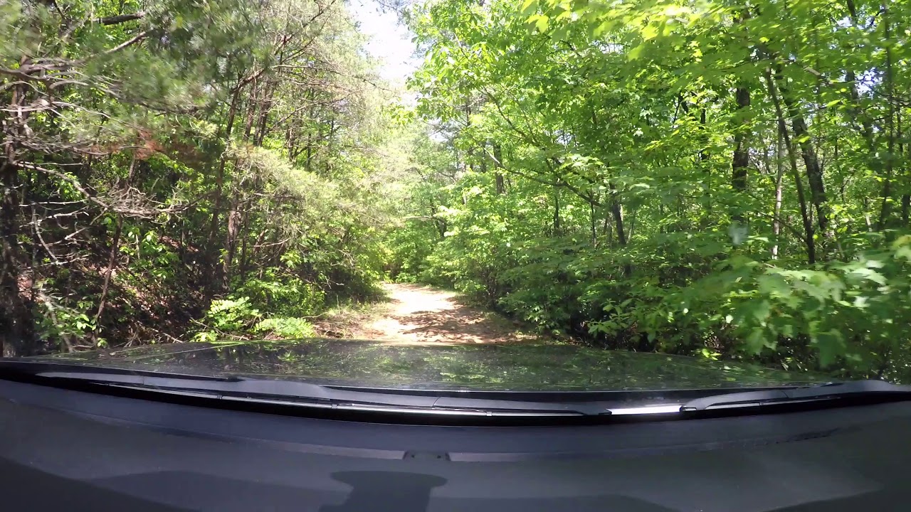 Old Bucktown Rd in the 4runner from the top of Nimblewill Gap ...
